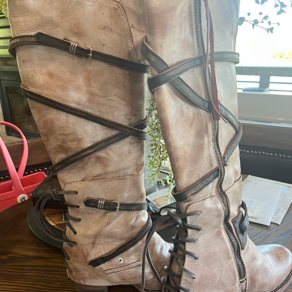 Freebird by Steven | Shoes | Freebird By Steven Brown Heeled Boots ...